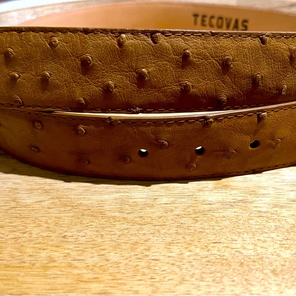 Tecovas | Accessories | Tecovas Ostrich Belt | Poshmark